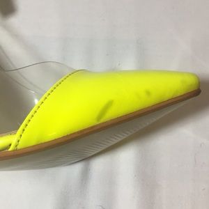 Liliana | Shoes | Yellow Pvc Heels | Poshmark
